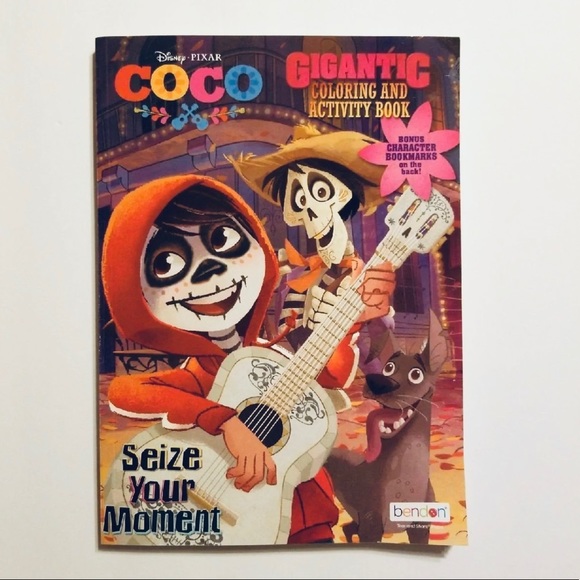 Disney | Toys | Disney Pixar Coco 96 Page Coloring Activity Book | Poshmark